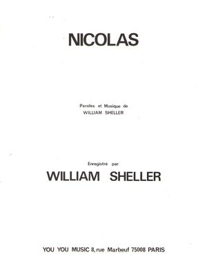 Partition William SHELLER Nicolas