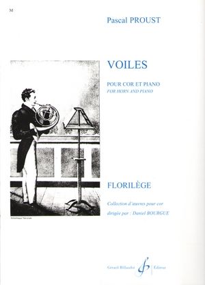 Partition Pascal PROUST Voiles (éditions Billaudot)