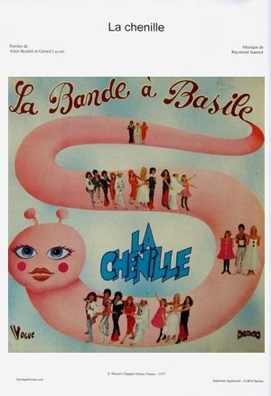 Partition LA BANDE A BASILE La chenille