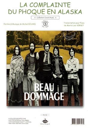 Partition BEAU DOMMAGE La complainte du phoque en Alaska