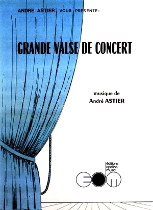 Partition accordéon-Astier Grande valse de concert en Fa majeur-