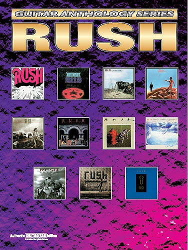 RUSH Guitar anthology TAB