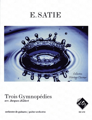 Songbook Erik SATIE Trois gymnopédies