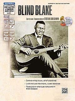 Songbook Blind BLAKE Authentic Guitar TAB Edition + CD (Early Masters ...