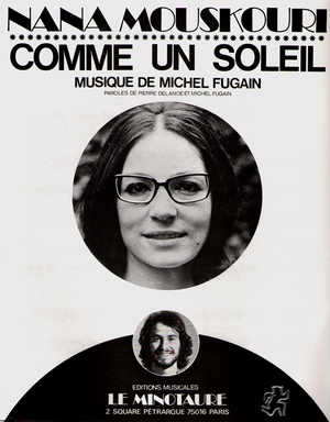 Partition Nana MOUSKOURI Comme un soleil