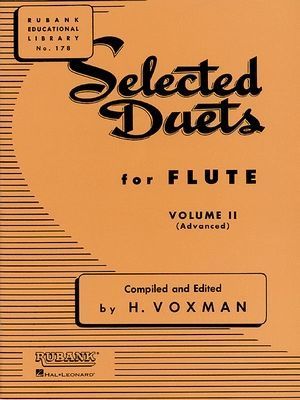 Songbook H. VOXMAN Selected Duets For Flûte vol.2