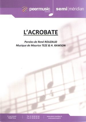 Partition L'acrobate