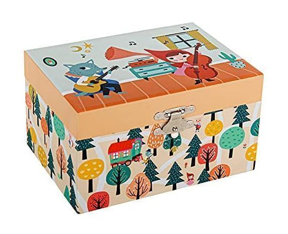 Trousselier musical box / musical jewellery box with rotating little ...