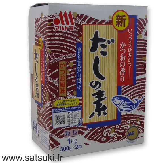 Dashi En Poudre 1kg 2x500g Marutomo Satsuki